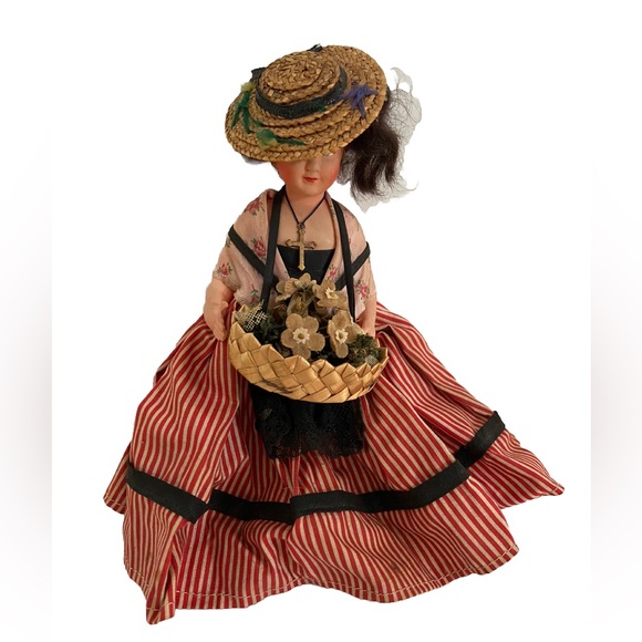 made in France | Accents | Vintage French Doll Girl Poupee Bretonne ...
